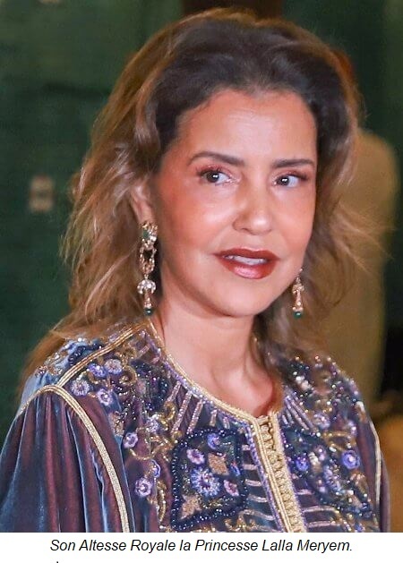 LA PRINCESSE LALLA MERYEM DU MAROC.