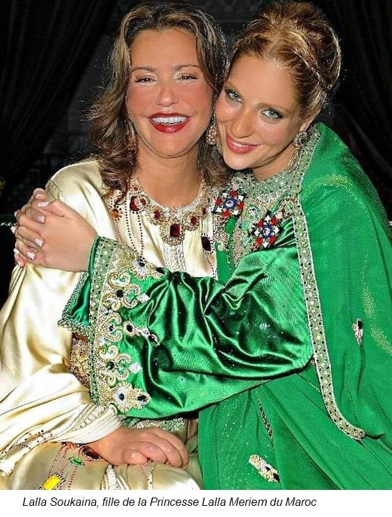 PRINCESSE LALLA SOUKAINA DU MAROC.