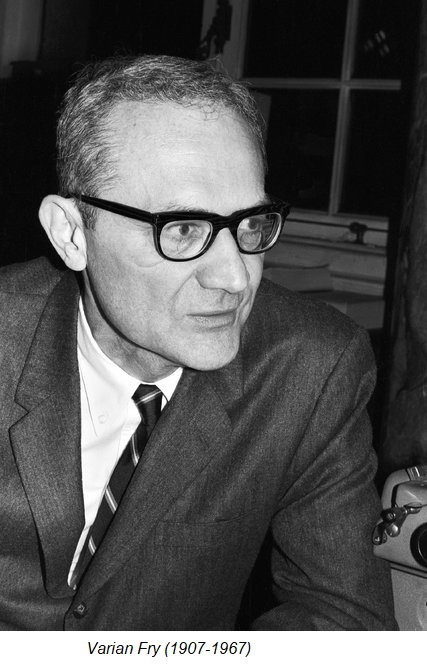 VARIAN FRY. SAUVEUR DE JUIFS.