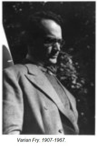 VARIAN FRY. SAUVEUR DE JUIFS.