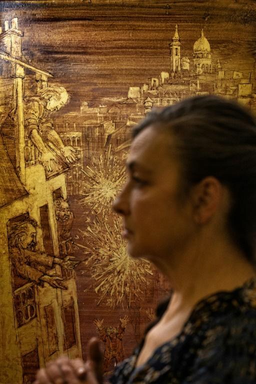 LE PEINTRE SAM ET CATHERINE RINGER.