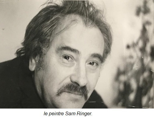 LE PEINTRE SAM ET CATHERINE RINGER.