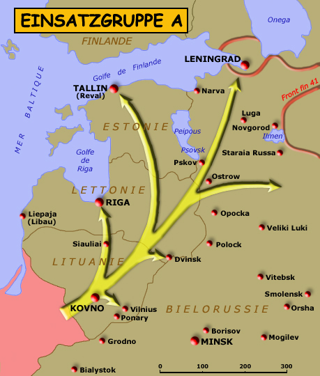 EINSATZGRUPPEN. UNITES D'EXTERMINATION NAZIE. 3/6.