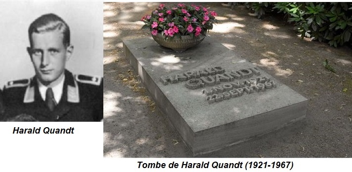 HARALD QUANDT. FILS DE MAGDA GOEBBELS.