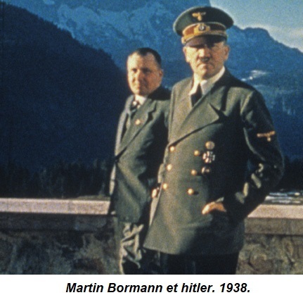 MARTIN BORMANN. CRIMINEL DE GUERRE NAZI.