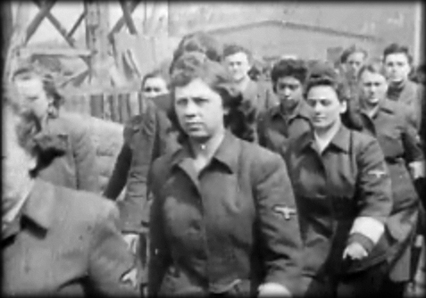 KLARA OPITZ. GARDIENNE SS CRIMINELLE NAZIE.