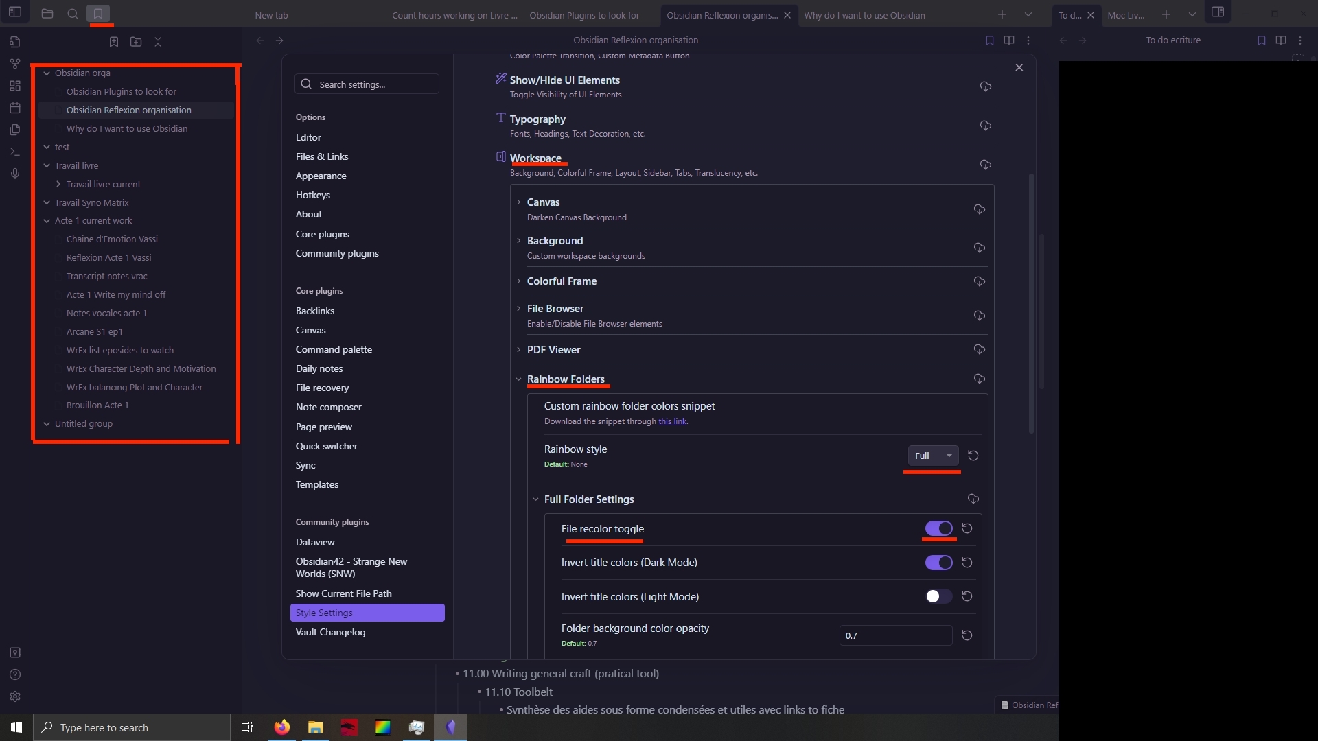 [Bug] Since v1.5.0 update, Subfolder color inheritance breaks, with Custom Rainbow Folder Colors ...