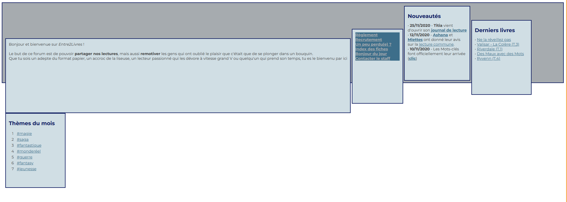 Une PA à 5 colonnes