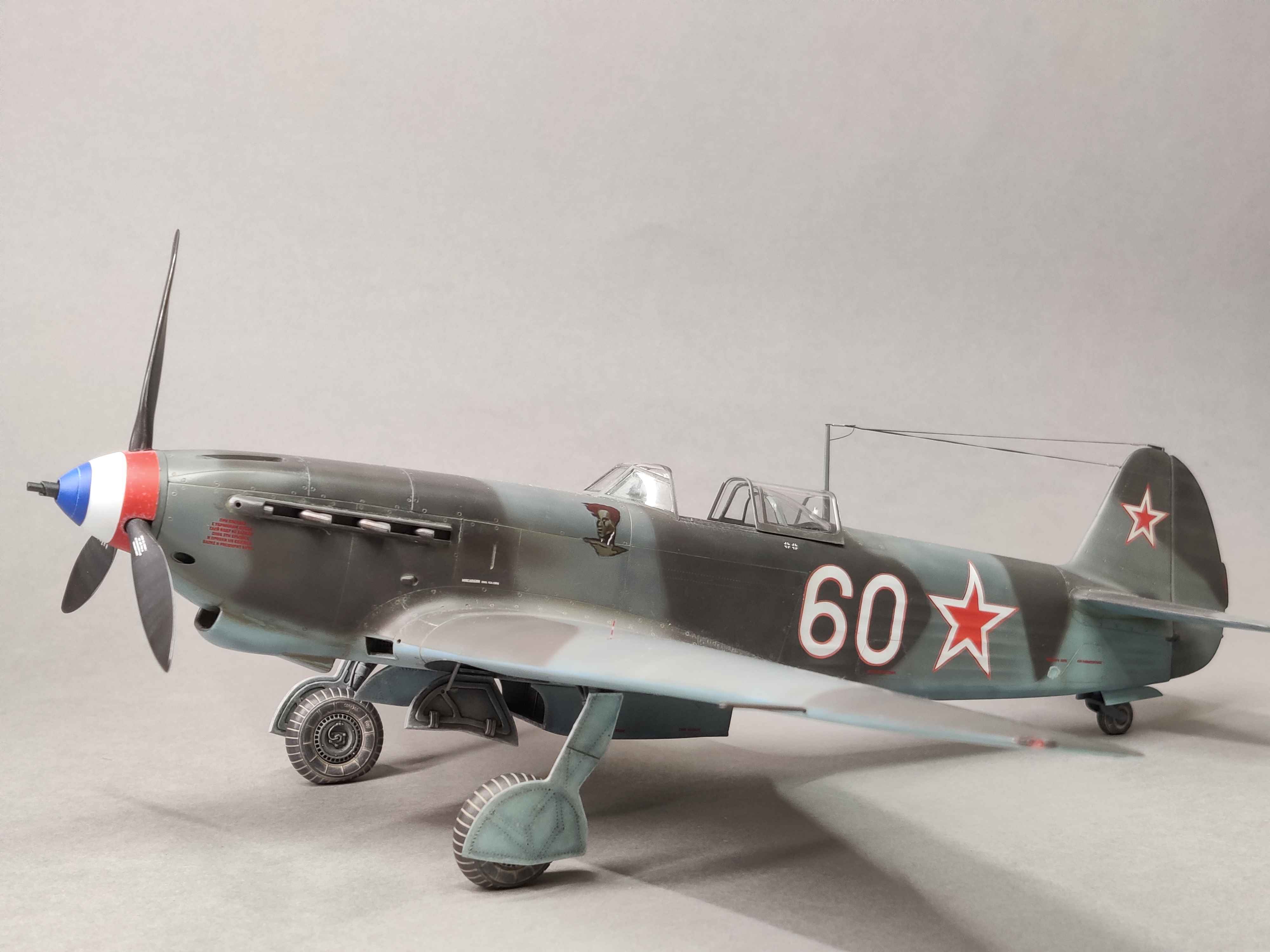 Yak-9T – Régiment Normandie-Niemen – ICM 1/32 - Ready for Inspection - Large Scale Planes
