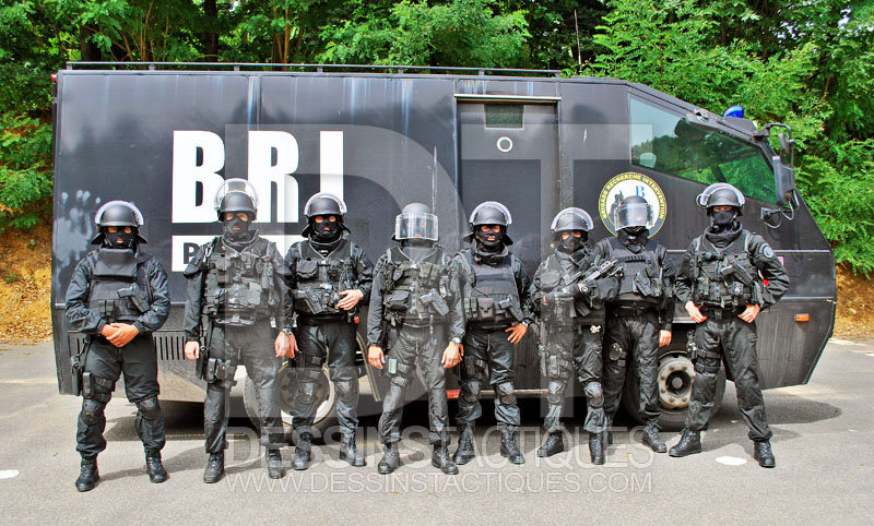 Forces de sécurités Française RAID,BRI-PP-BRI,GIPN,GIGN